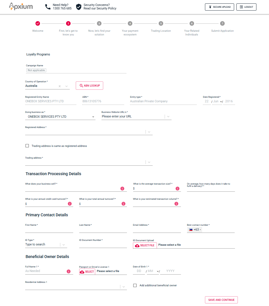 Instructions on how to fill out the Till Application Form - Australia