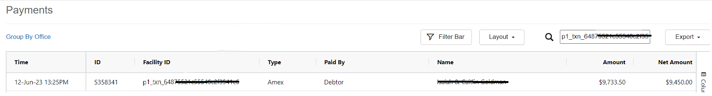 How to void a transaction in the Payrix Portal
