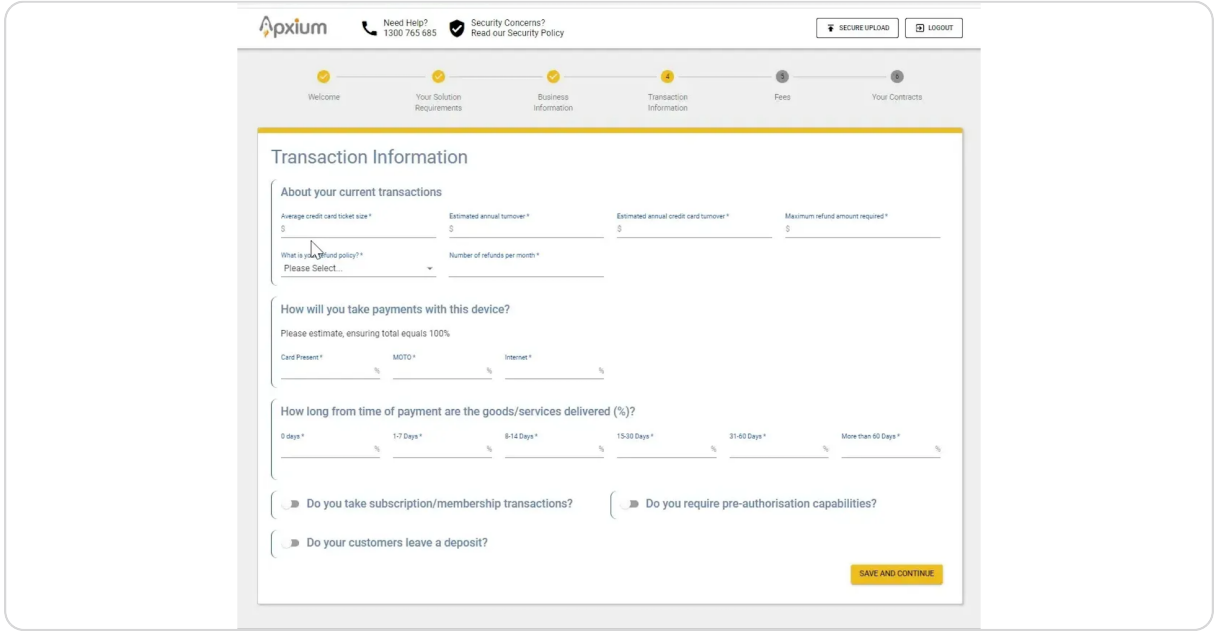 Instructions on how to fill out the Till MID Application Form